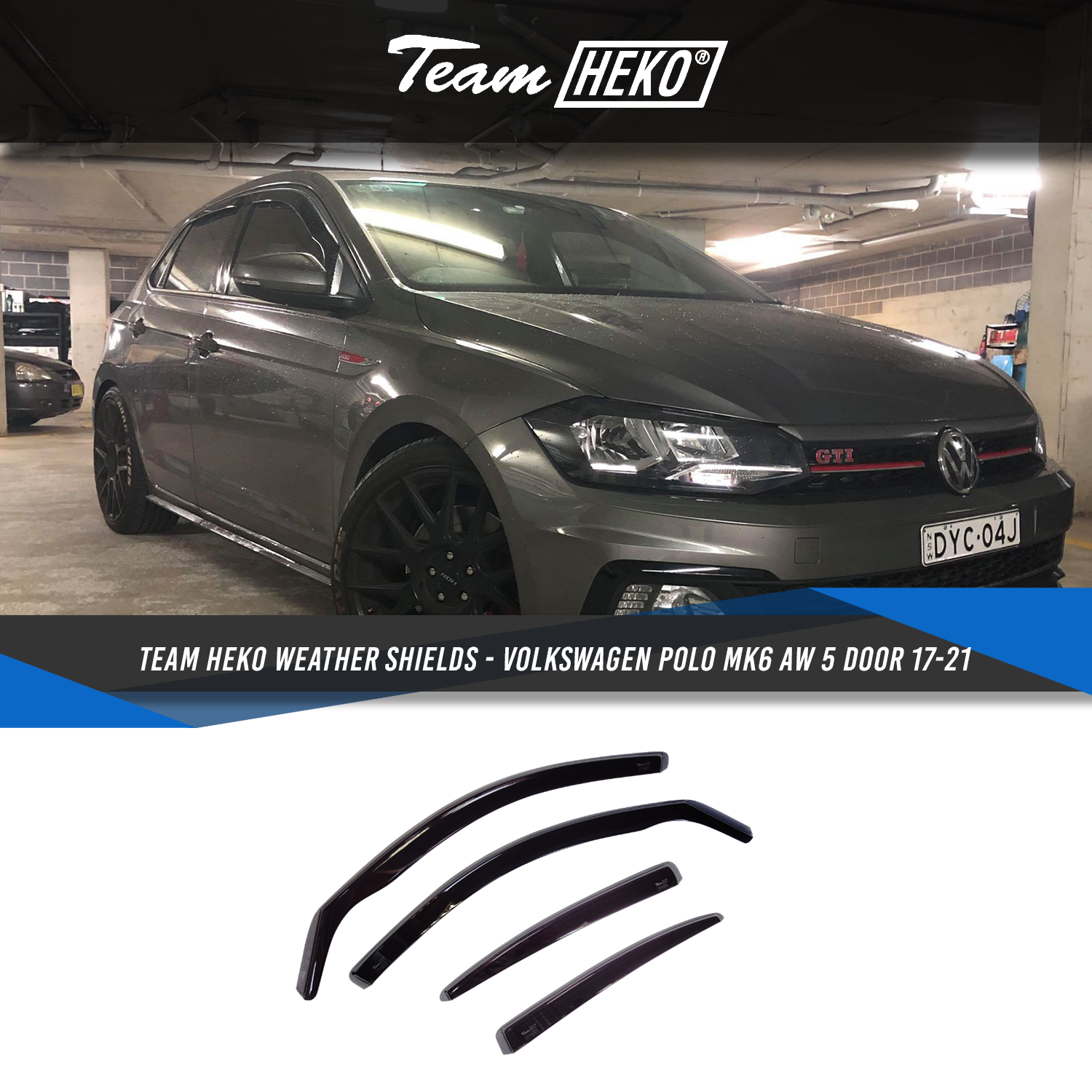 Polo gti wind deflectors store