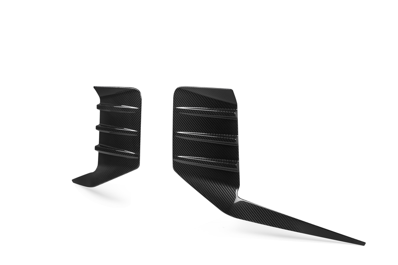 M Performance Style Pre Pregged Dry Carbon Fiber Rear Bumper Trim for