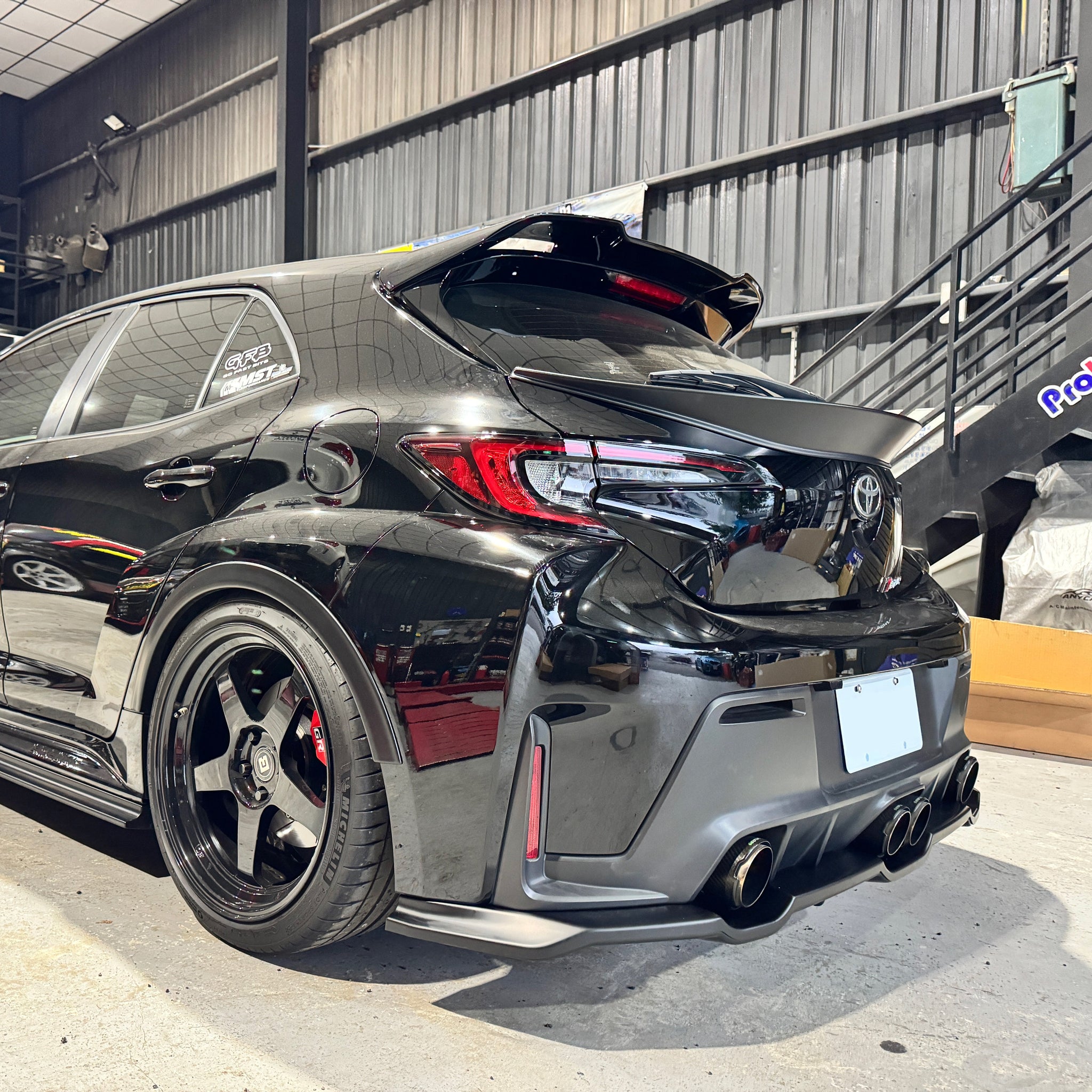 Grow Style Mid Spoiler for Toyota GR Corolla Hatch 2022+