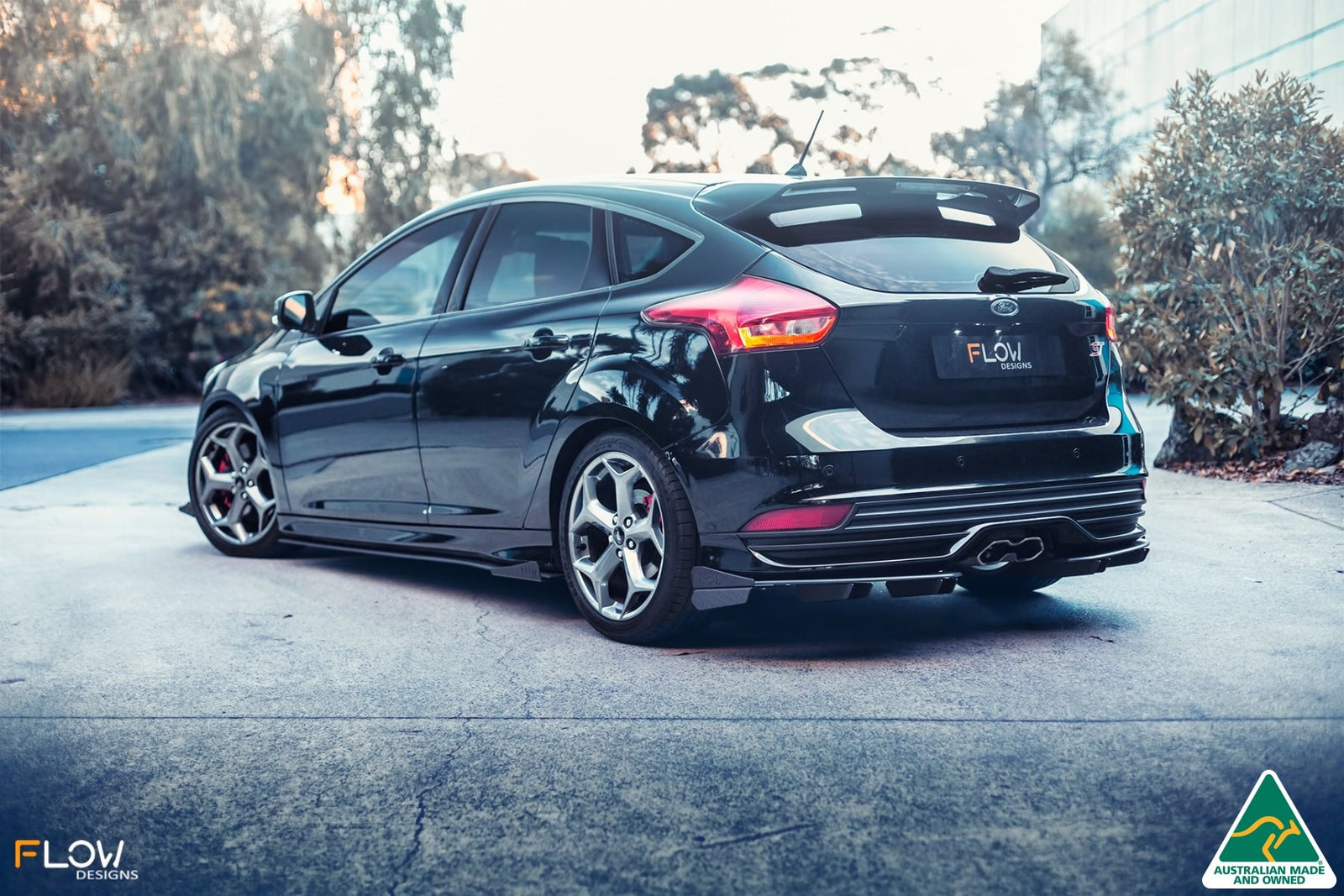 Buy Ford MK3.5 Focus ST (Facelift) Side Skirt Splitter Winglets Online ...
