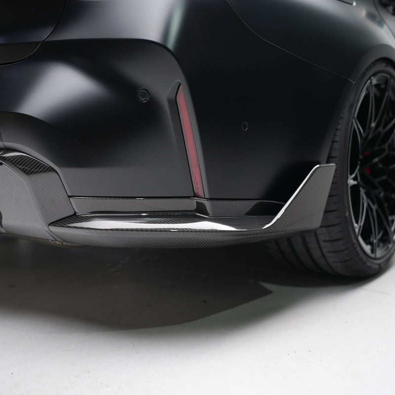M Performance Style Pre Pregged Dry Carbon Rear Winglets for BMW M3 G8
