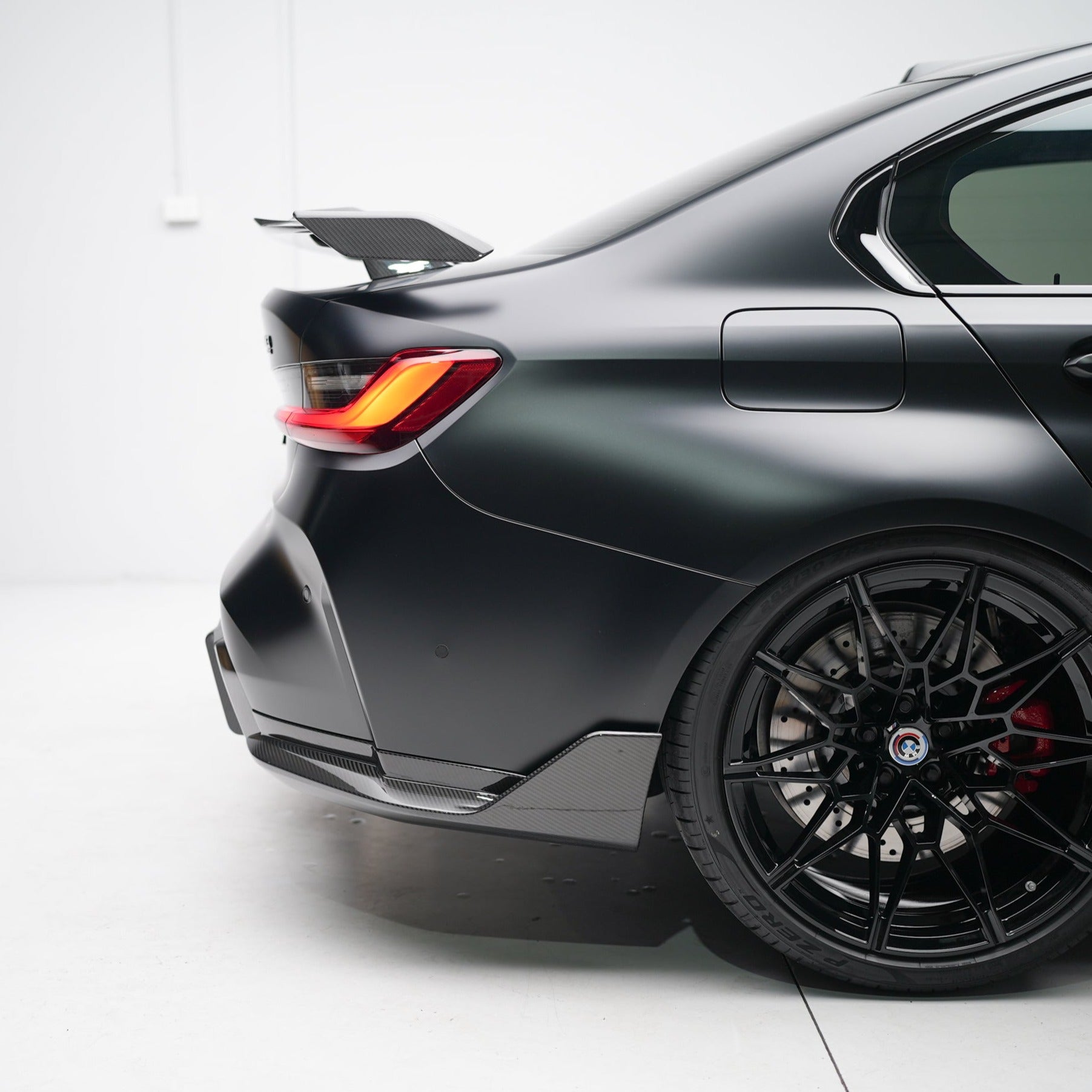 M Performance Style Pre Pregged Dry Carbon Rear Winglets for BMW M3 G8