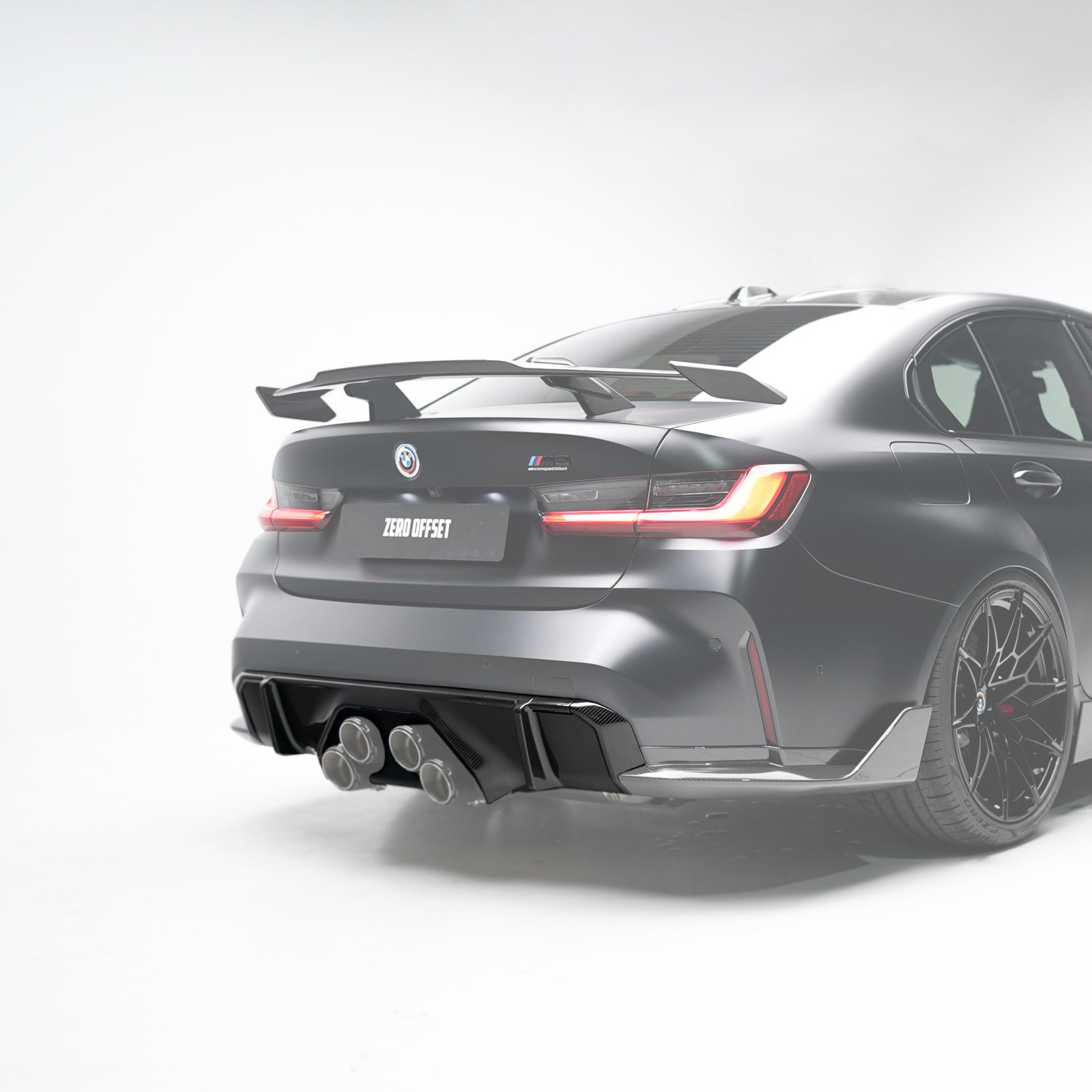 M Performance Style Pre Pregged Dry Carbon Diffuser For BMW M3 G80 G81