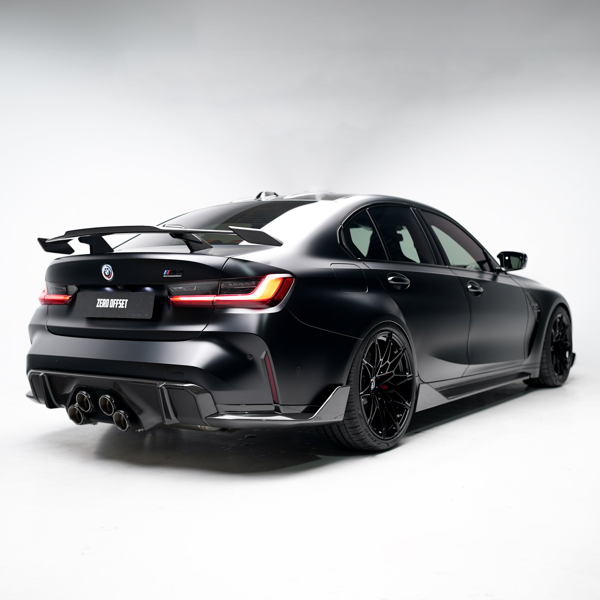 M Performance Style Pre Pregged Dry Carbon Rear Winglets for BMW M3 G8