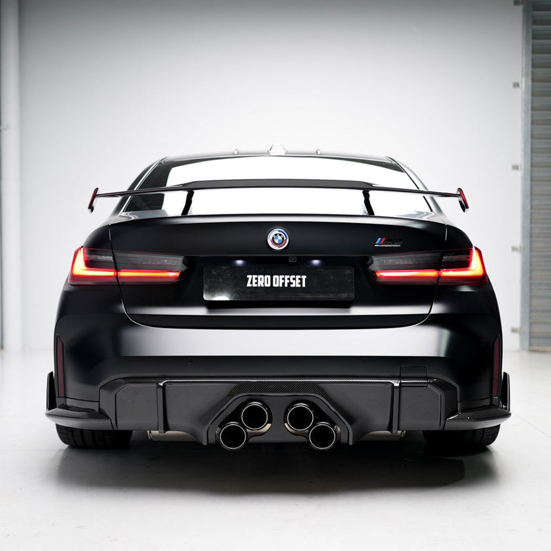 M Performance Style Pre Pregged Dry Carbon Diffuser For BMW M3 G80 G81