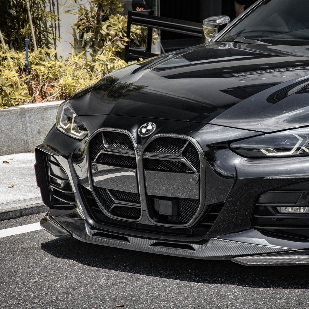 CSL Style Pre Pregged Dry Carbon Fiber Grille for BMW 4 Series G22 G23