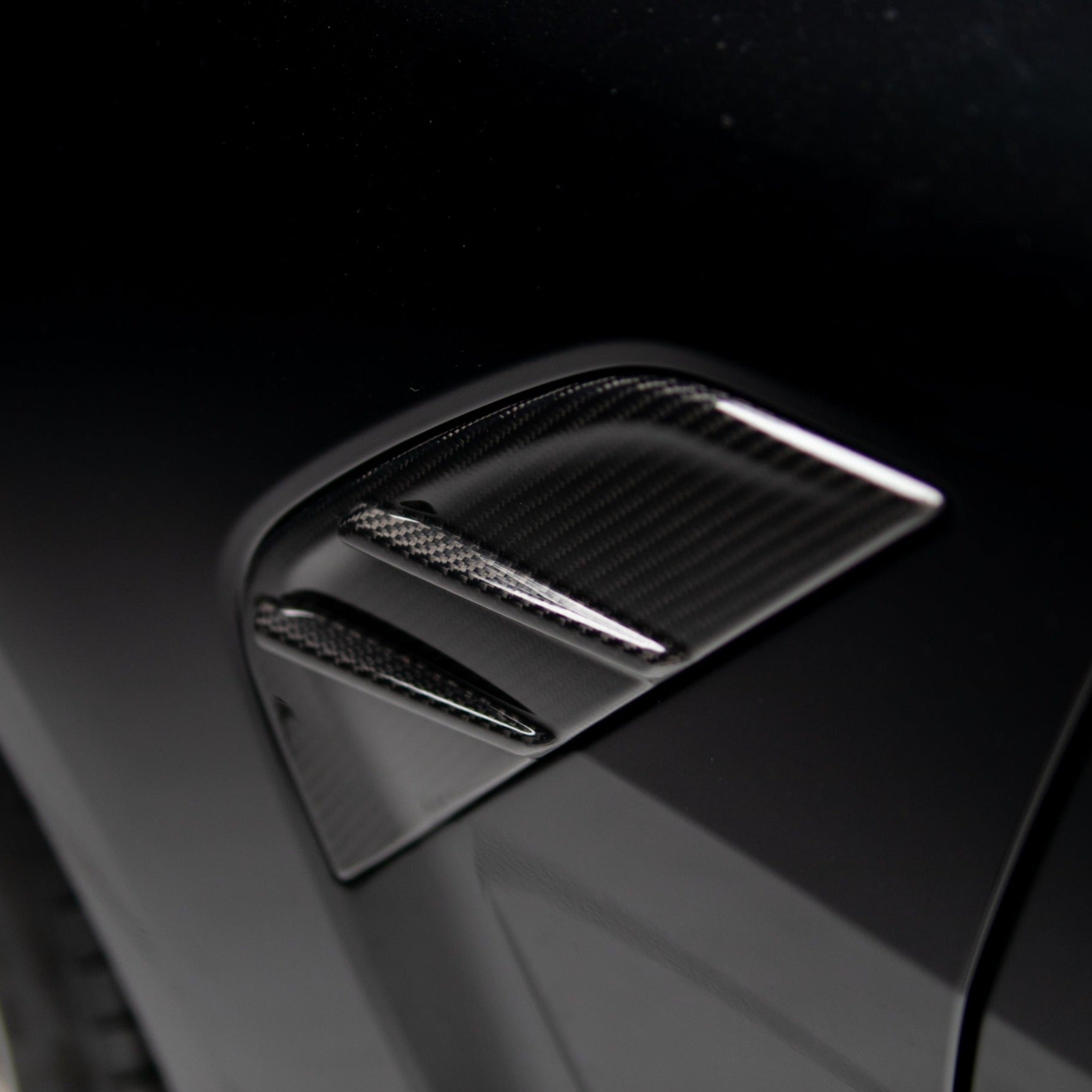 M Performance Style Pre Pregged Dry Carbon Fender Vent Cover for BMW M