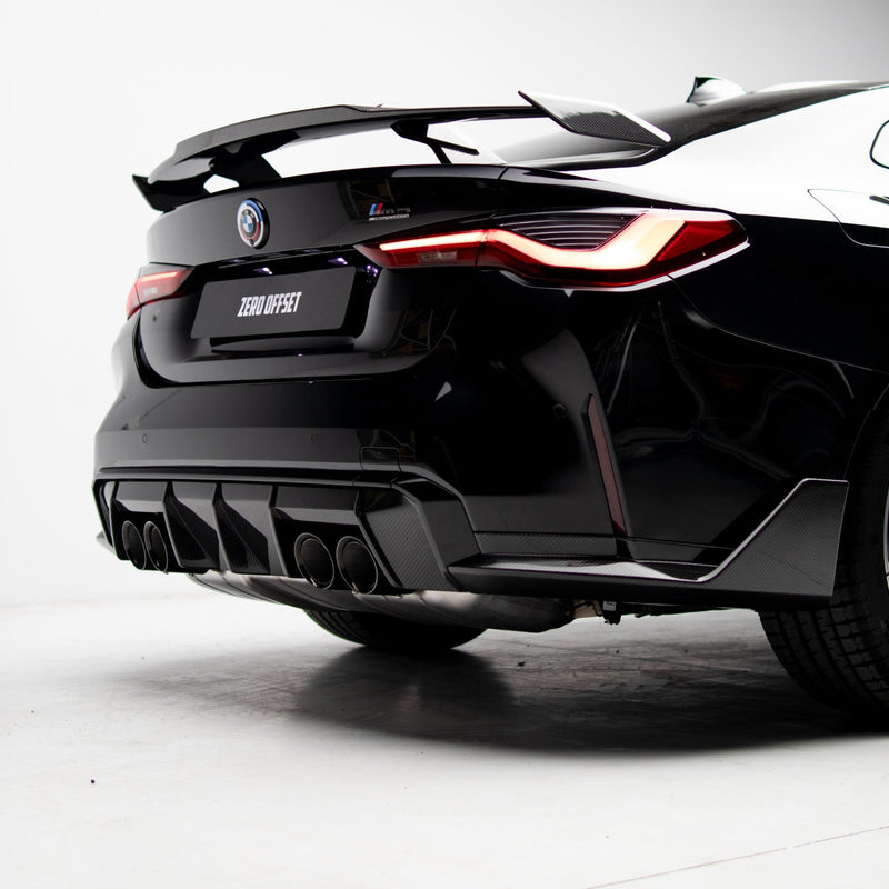 M-Performance Style Pre Pregged Dry Carbon Diffuser for BMW M3 G80 G81