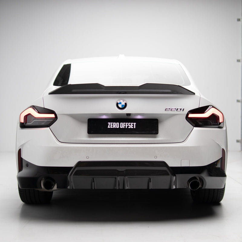 M Performance Style Pre Pregged Dry Carbon Fiber Spoiler for BMW 2 Ser