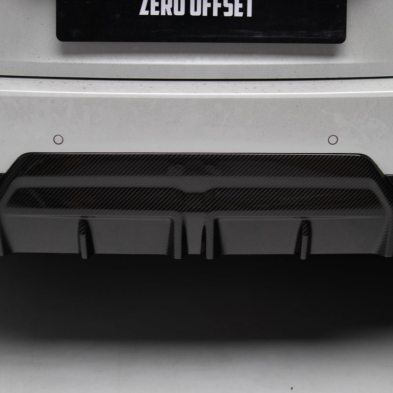 M Performance Style Pre Pregged Dry Carbon Fiber Rear Diffuser for BMW