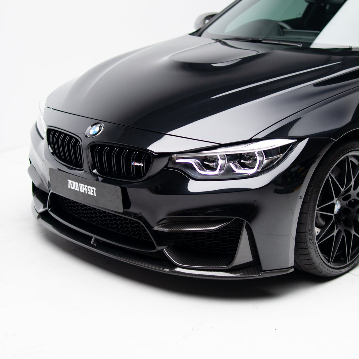 MP Style Pre Pregged Dry Carbon Front Bumper Splitters for BMW M3 F80