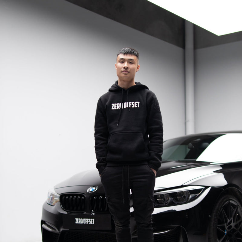 Zero Offset Collection #3 - Black 'Midnight' Hoodie Zero Offset Collection #3 - Black 'Midnight' Hoodie