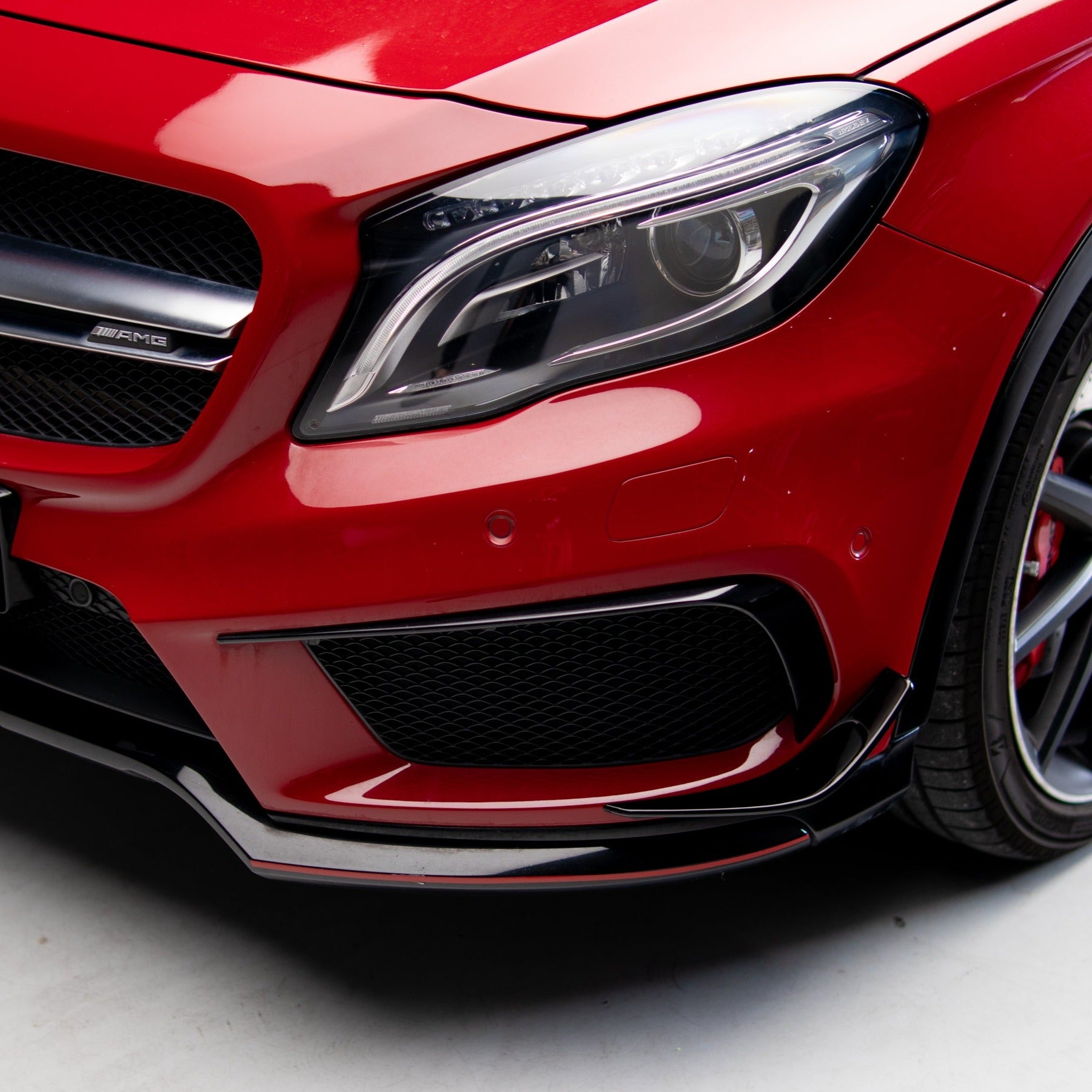 AMG Style Front Canards for Mercedes-Benz GLA X156 2016-2019