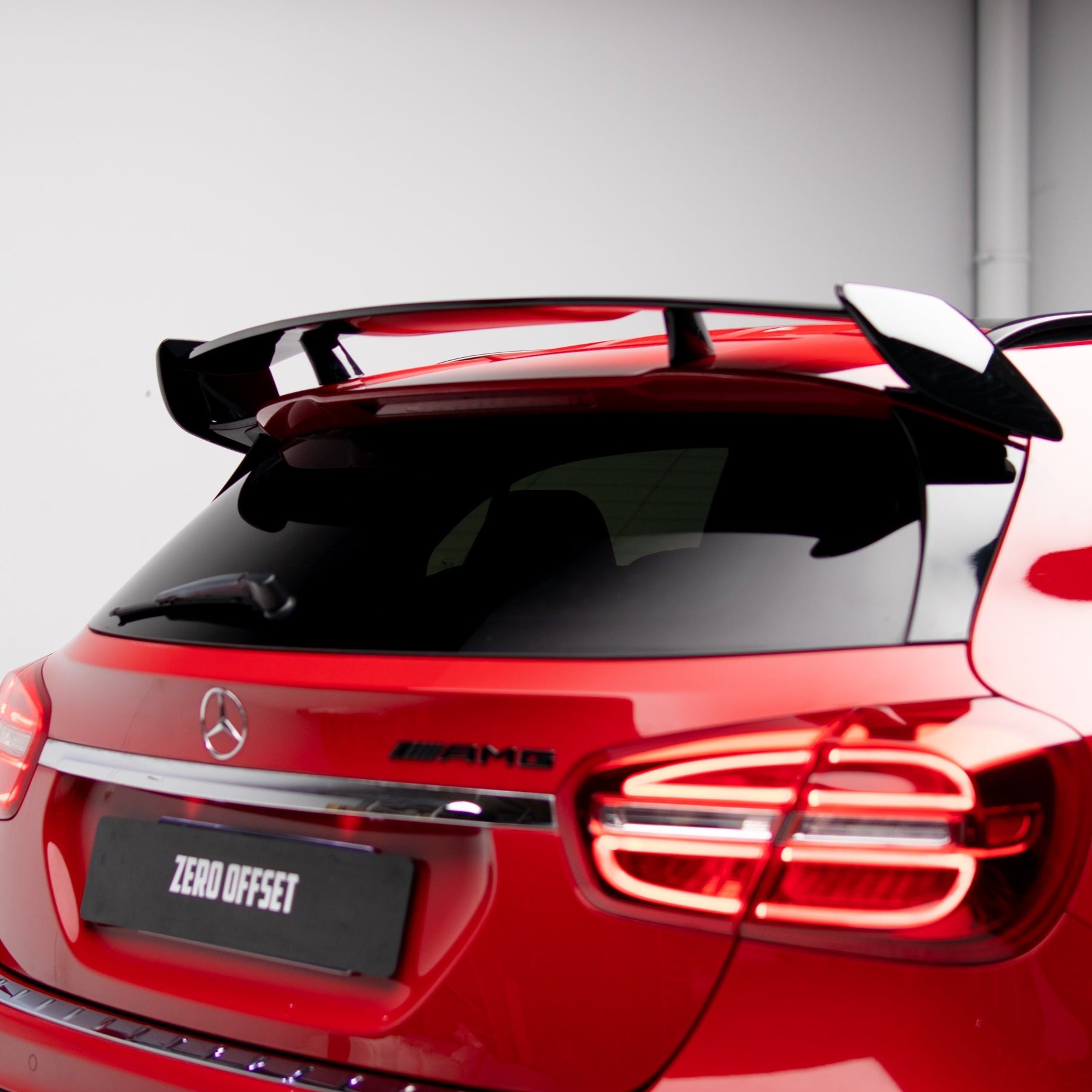 AMG Style Spoiler Gloss Black for Mercedes-Benz GLA X156 2013-2019