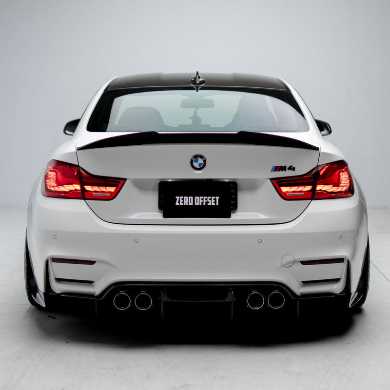 PSM Spoiler Pre Pregged Dry Carbon Fiber Style for BMW M4 F82 2014-202