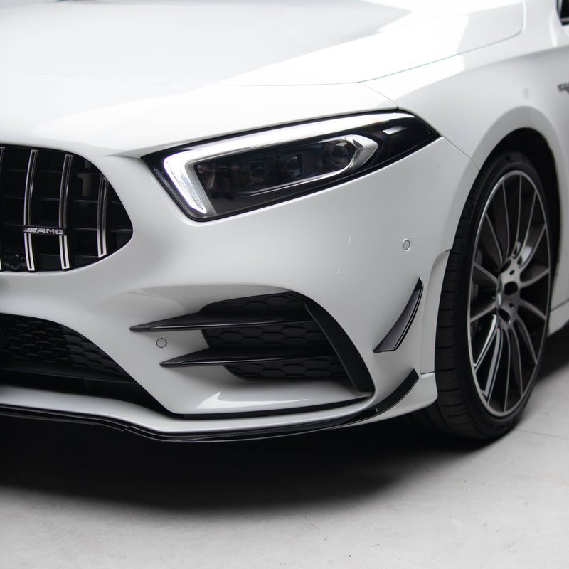 AMG Style Front Canards for Mercedes A Class (non a45) V177 Sedan/ W17