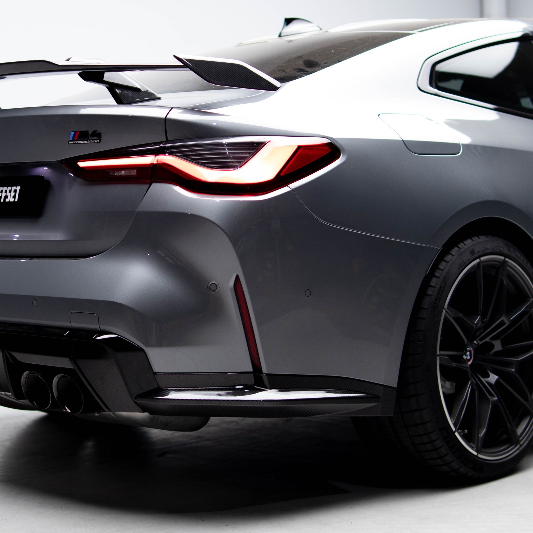 OEM Style Pre Pregged Dry Carbon Rear Winglets for BMW M4 G82 G83 2020