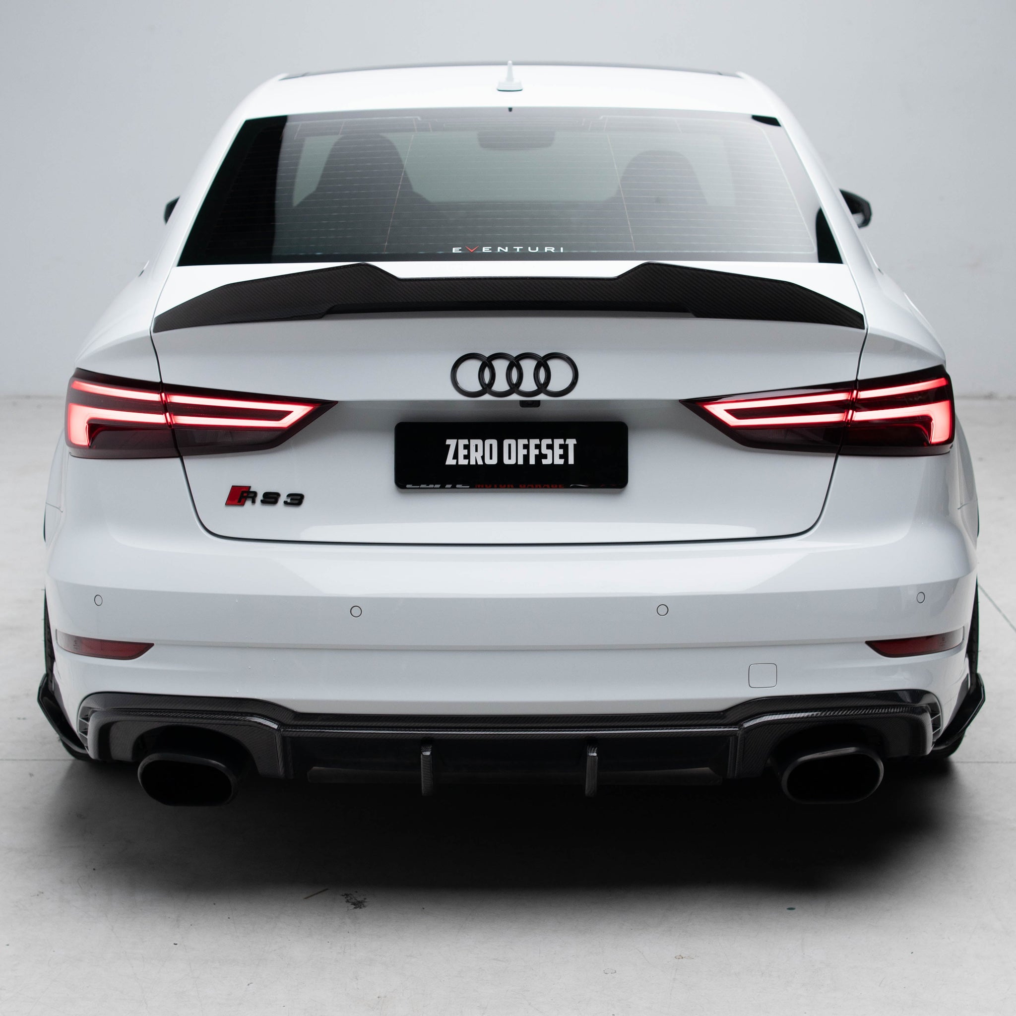 PSM Style Pre Pregged Dry Carbon Fiber Spoiler for Audi A3/S3/RS3 8V S