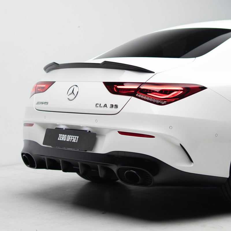 X-Style Pre Pregged Dry Carbon Fiber Spoiler for Mercedes CLA C118 Cou