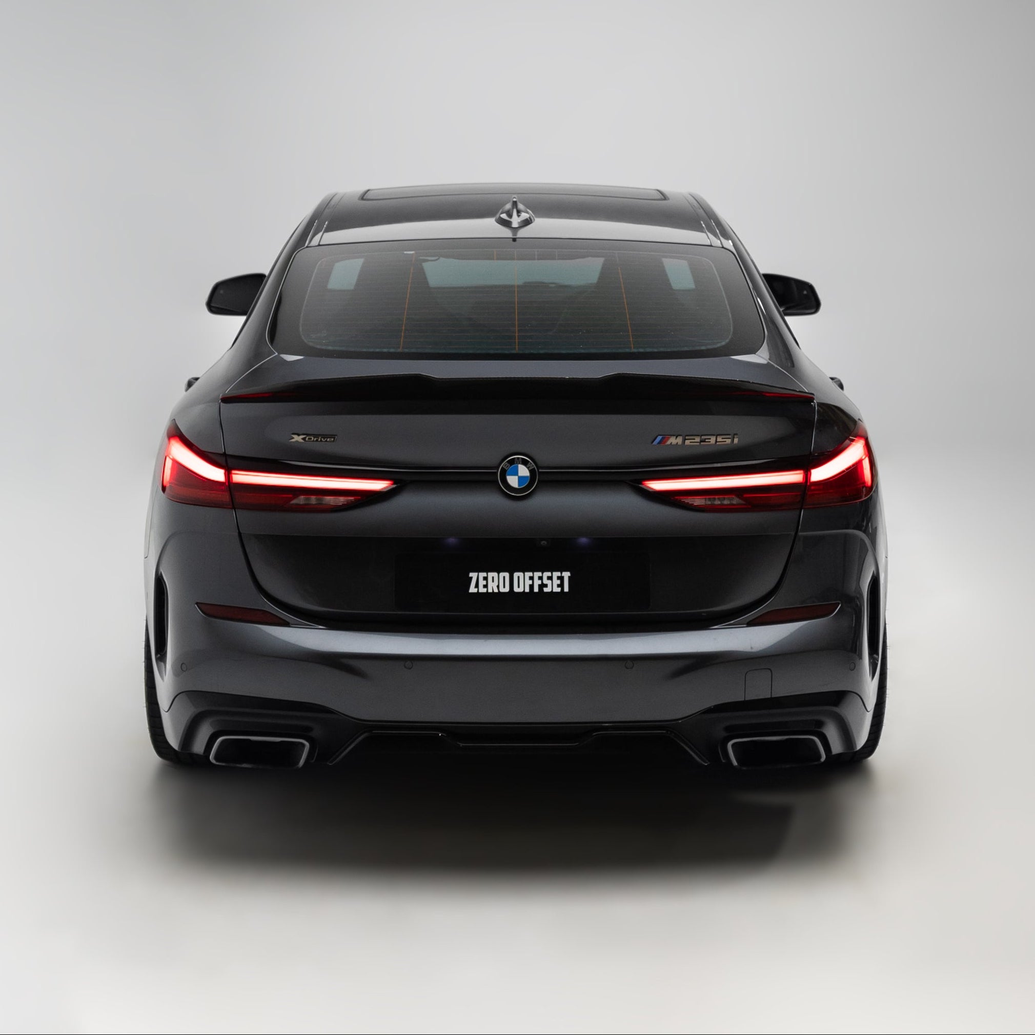 PSM Style Pre Pregged Dry Carbon Fiber Spoiler for BMW 2 Series F44 Gr