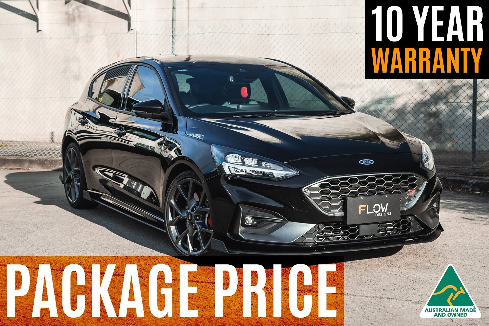 Buy Ford MK4 Focus ST & MK4.5 Focus ST Full Lip Splitter Set Online ...