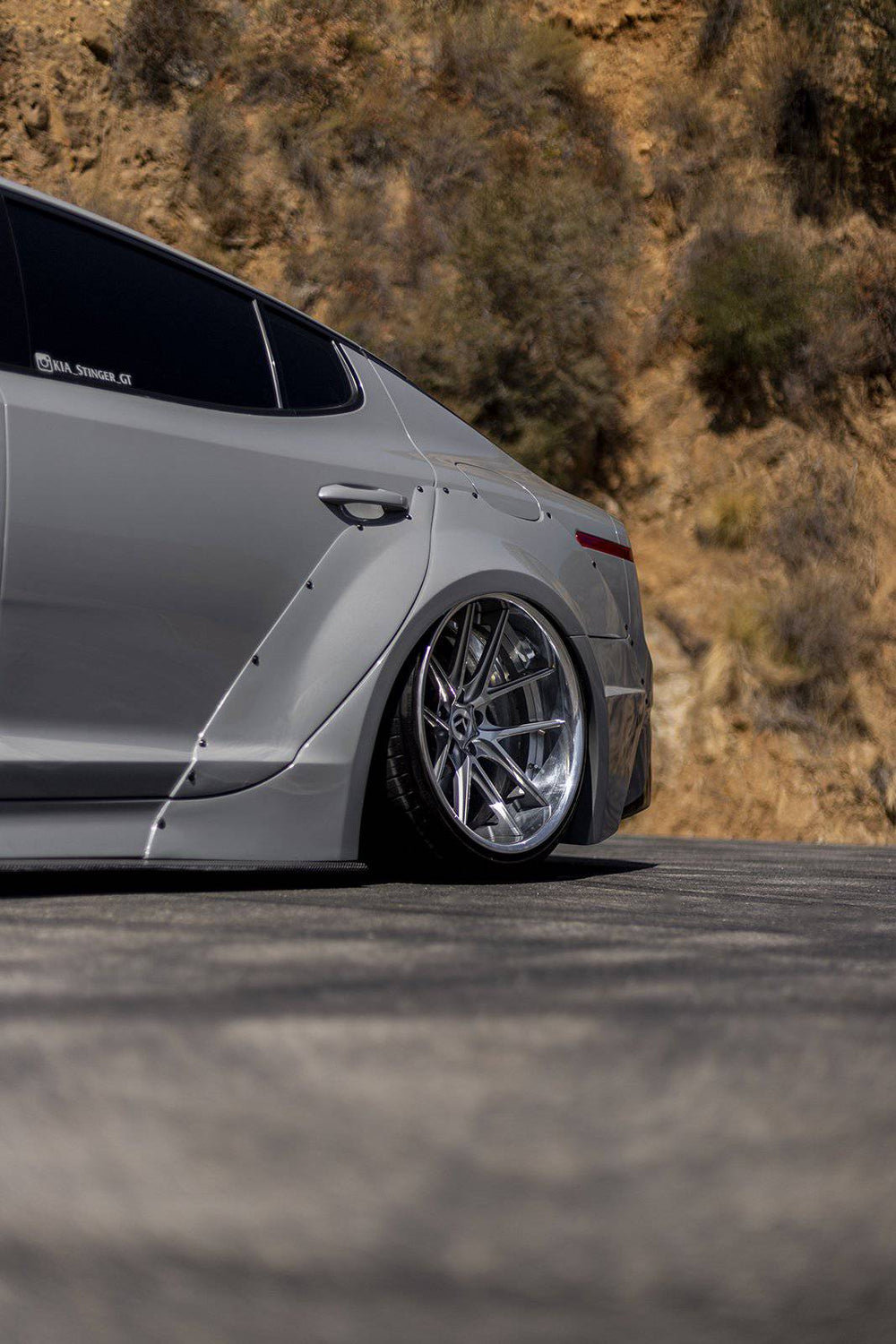 Kia Stinger Carbon Fiber / Fiberglass Widebody Kit 2018-2023