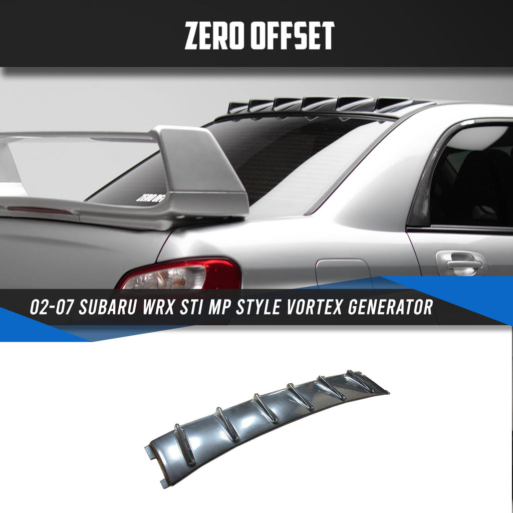 MP Style Vortex Generator for Subaru WRX STI 2002-2007