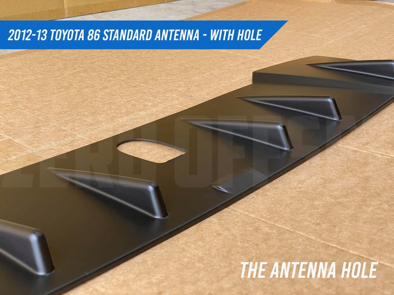 MP Style Vortex Generator for 12-21 Toyota 86 (ZN6)/Subaru BRZ (ZC6)