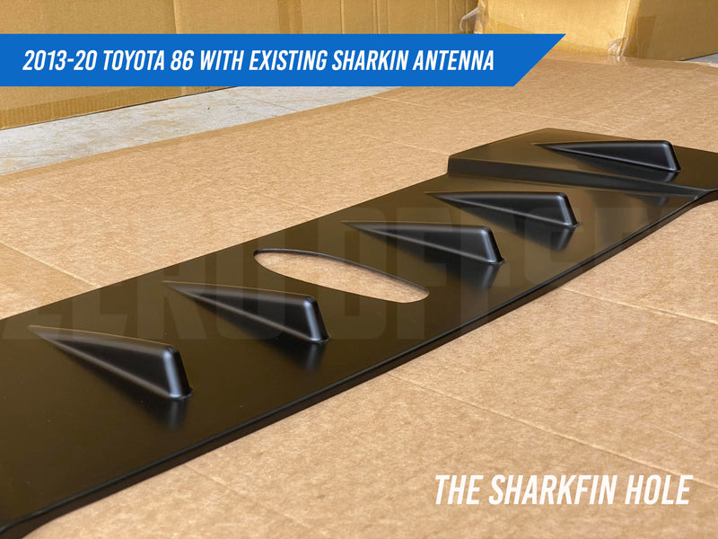 MP Style Vortex Generator for 12-21 Toyota 86 (ZN6)/Subaru BRZ (ZC6)