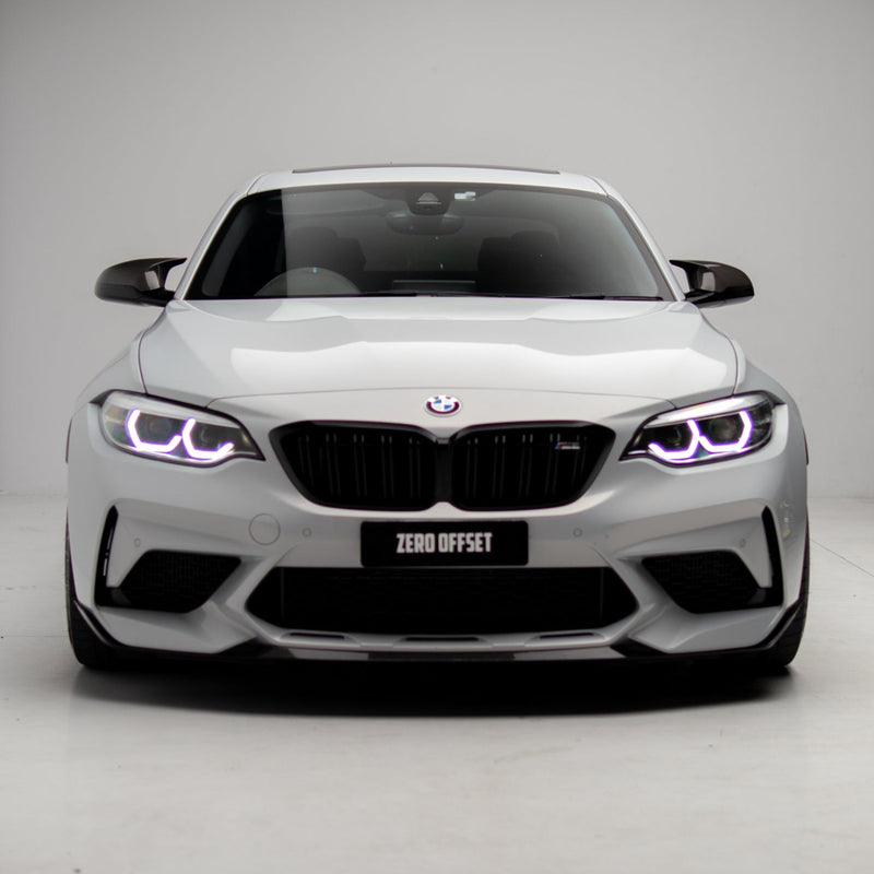 M-Performance Style Pre Pregged Dry Carbon Fiber Mirrors Caps for BMW