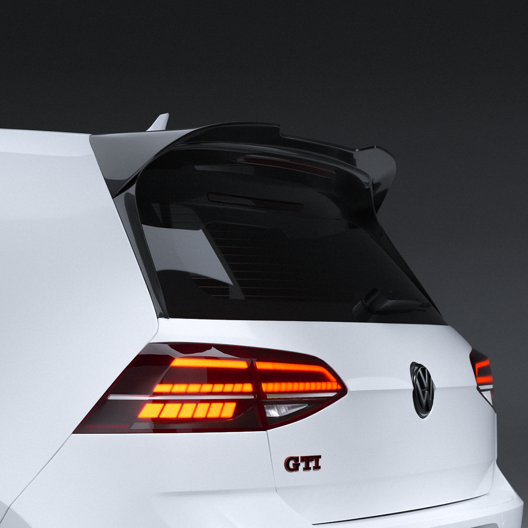 EVO-1 Rear Spoiler for VW Golf MK7/MK7.5 GTI & R 14-21