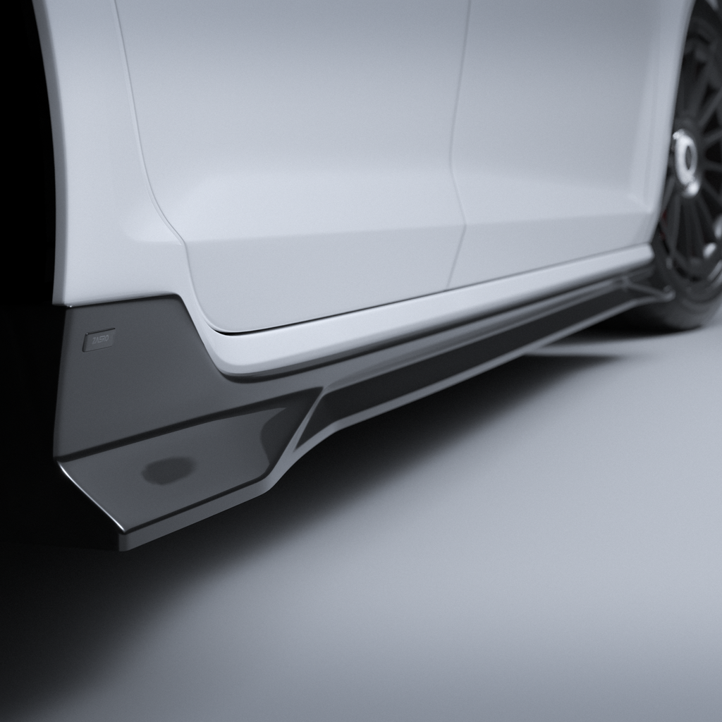 EVO-1 Side Splitters for Volkswagen Golf MK7/7.5 TSI, GTI & R 2014-202