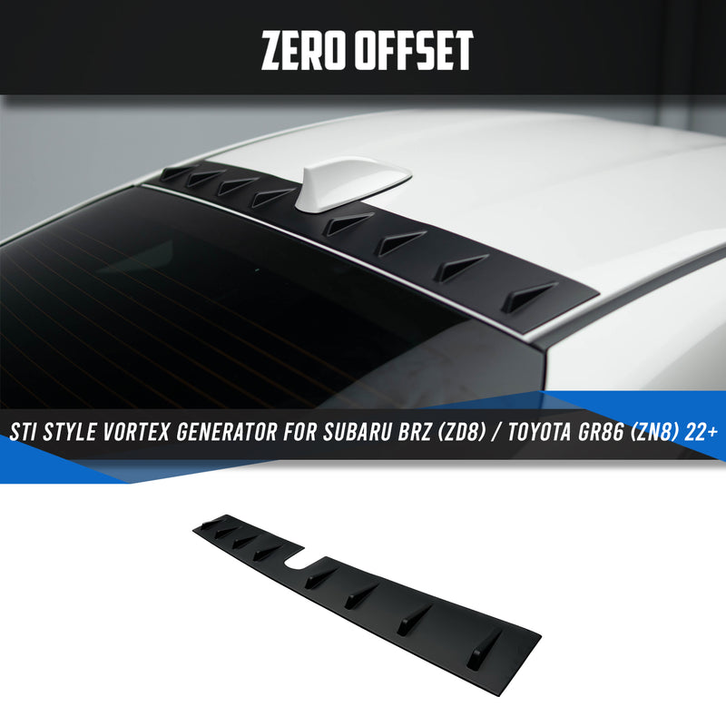STI Style Vortex Generator for Subaru BRZ (ZD8) / Toyota GR86 (ZN8) 22